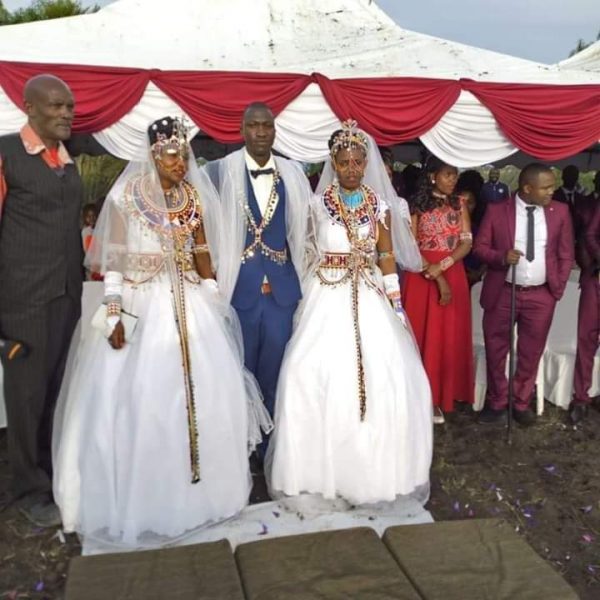 Kenya Strongman Weds 2 Brides in Colourful Wedding (Photos) - TOKTOK9JA ...