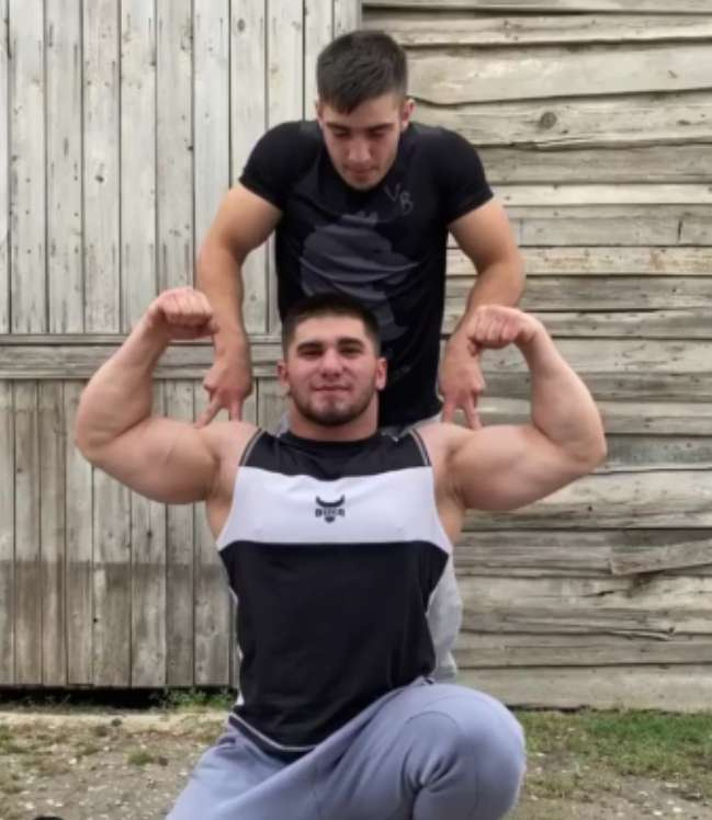 Meet Tamaev Asxab - The Russian Boy Who Drags 3 Cars with His Large ...